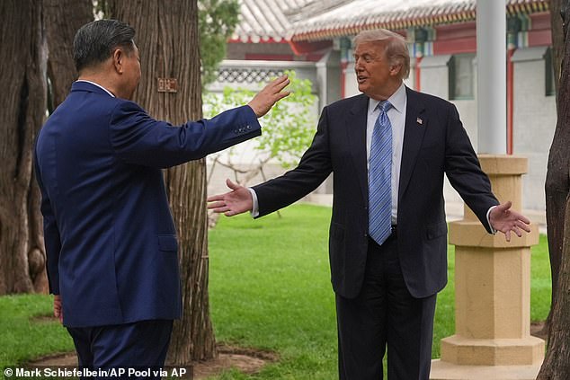 Rare glimpse inside secretive communist compound as Trump praises ...