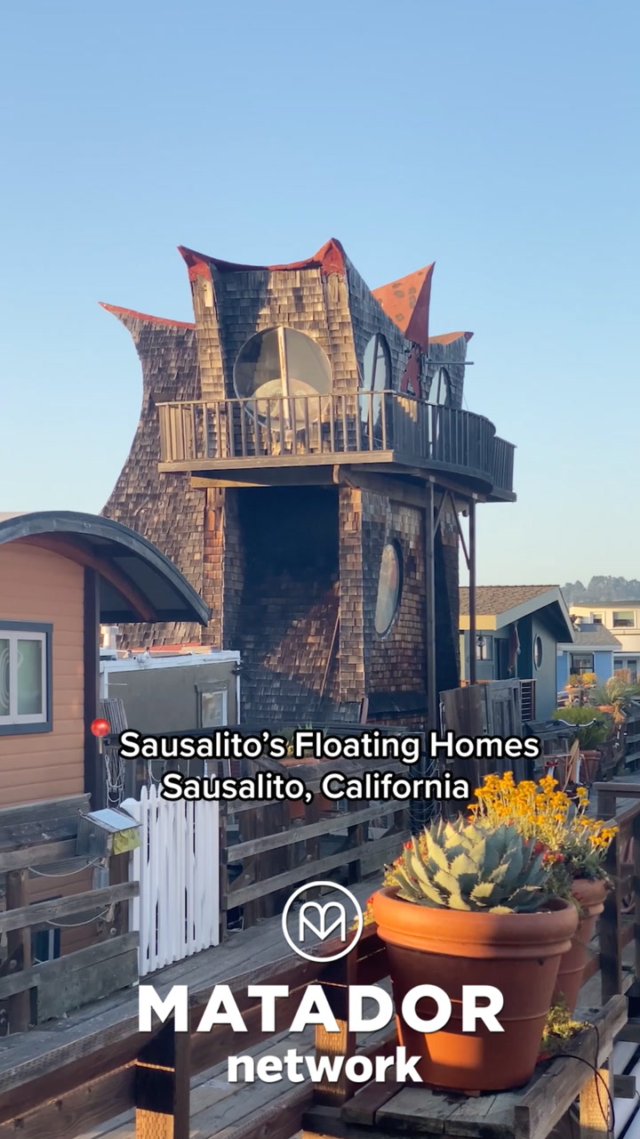 Inside Sausalito, California’s bohemian floating home community