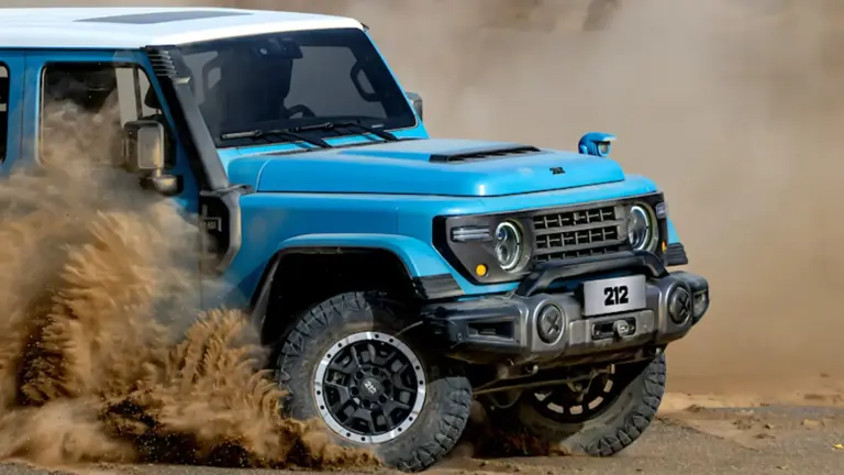 Chinese Jeep-style 212 T01 off-roader updated for 2026