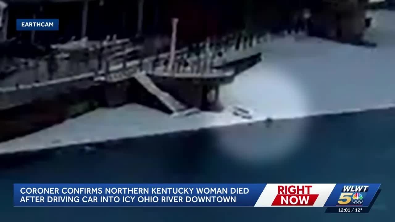 Coroner confirms woman's body recovered after car plunges into icy Ohio ...