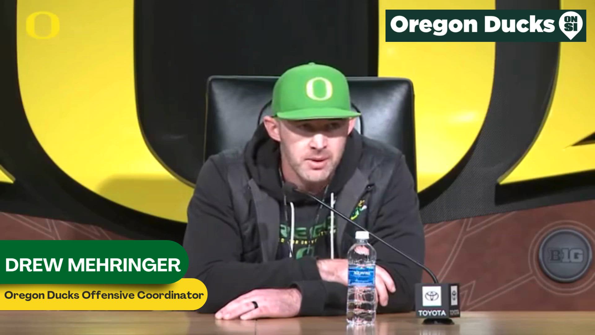 Oregon Ducks discuss their left tackle group