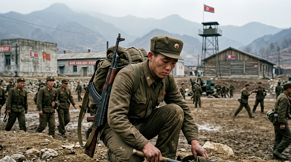 Cómo es realmente la vida de un soldado norcoreano