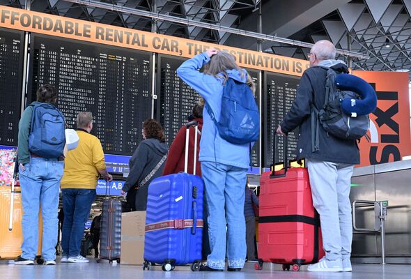 Holiday makers left stranded after more than 40 flights cancelled from ...