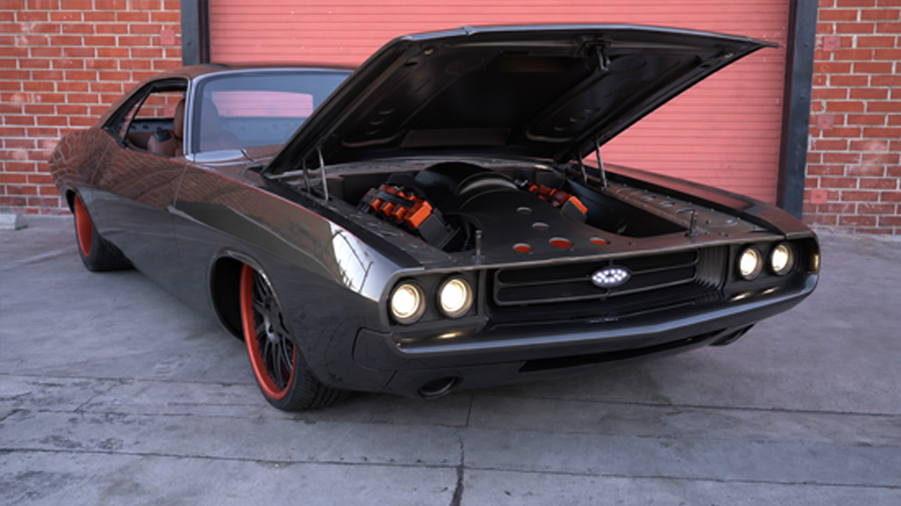 Custom '70 Dodge Challenger that packs a brutal 2,500 horsepower