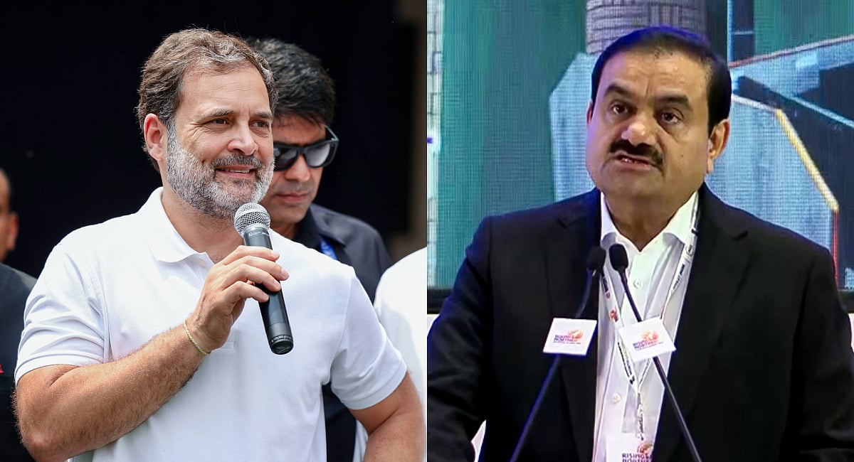 'Compromised PM bargained for Adani's release': Rahul slams Modi after ...