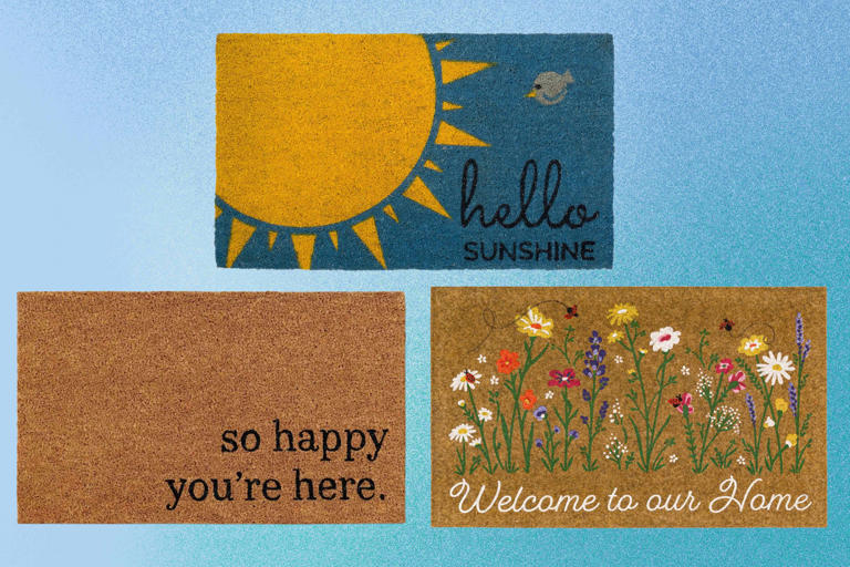 We found 16 charming doormats to freshen up your front door this summer ...