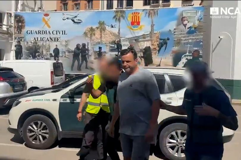Police hunting UK's most wanted storm villa in Spain and arrest Bolton ...