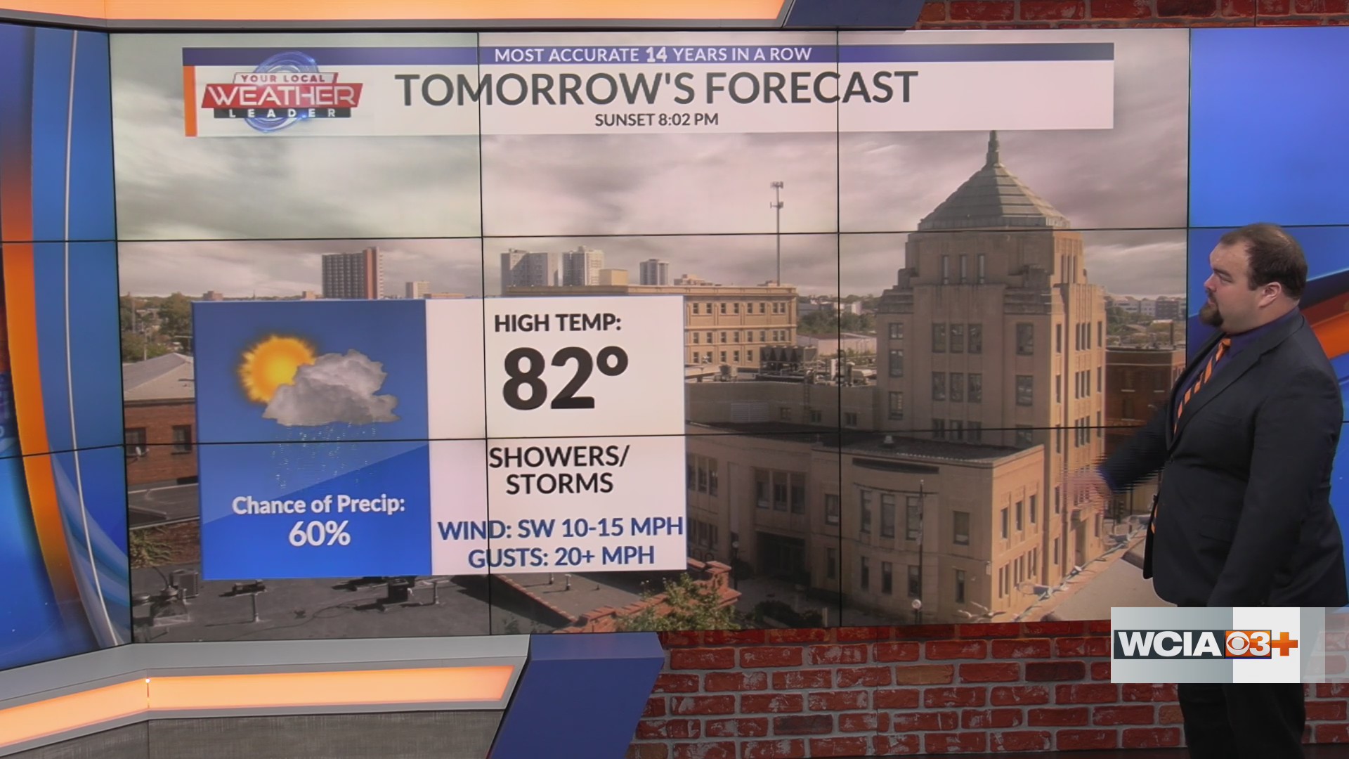Adam: Showers and storms return for an active weekend