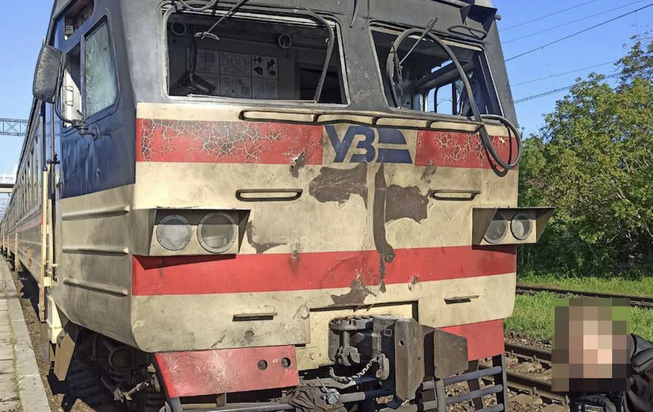 Russian drone strikes commuter train in Ukraine's Zaporizhzhia region ...