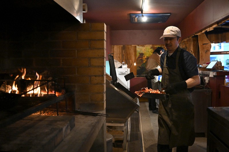 Central Japan restaurant runs entirely on local firewood, valuing self ...