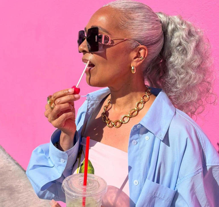 I became a model and content creator at 54 and it's completely changed ...