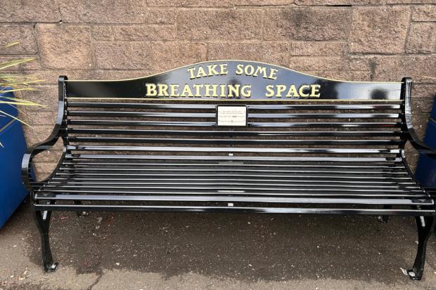 Breathing space benches installed at stations across Glasgow and North ...