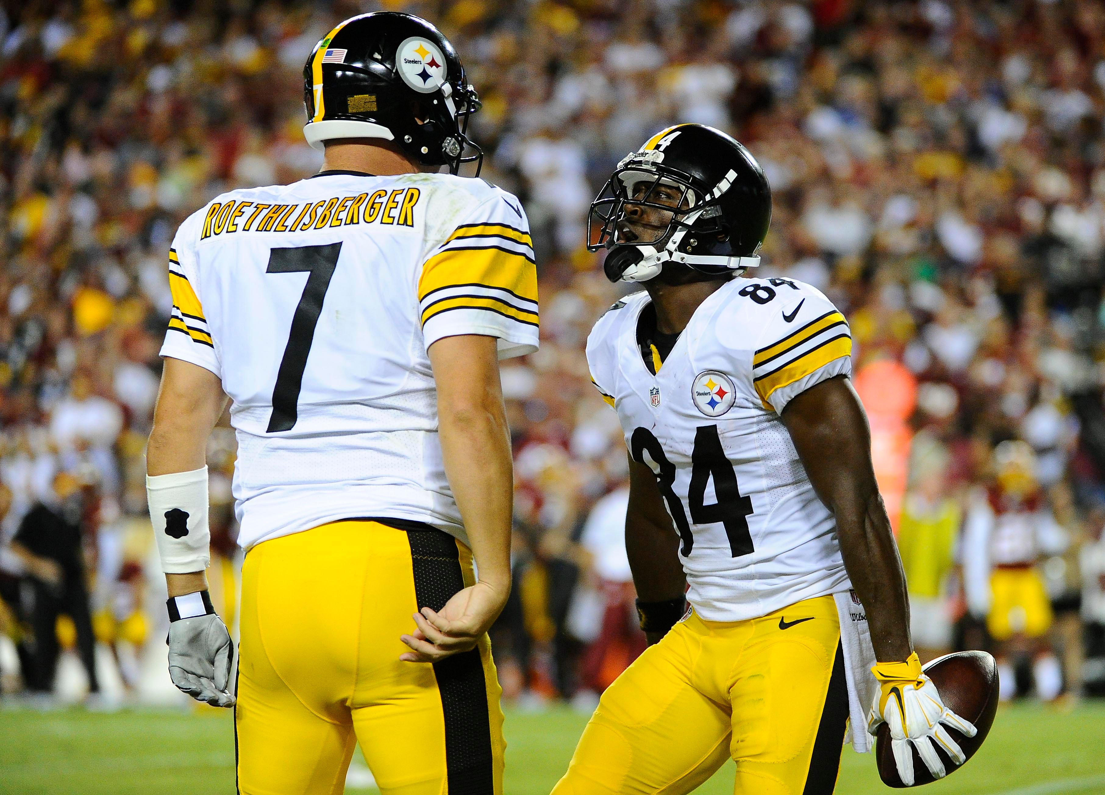 Former Steelers WR Antonio Brown crashes out on Ben Roethlisberger ...