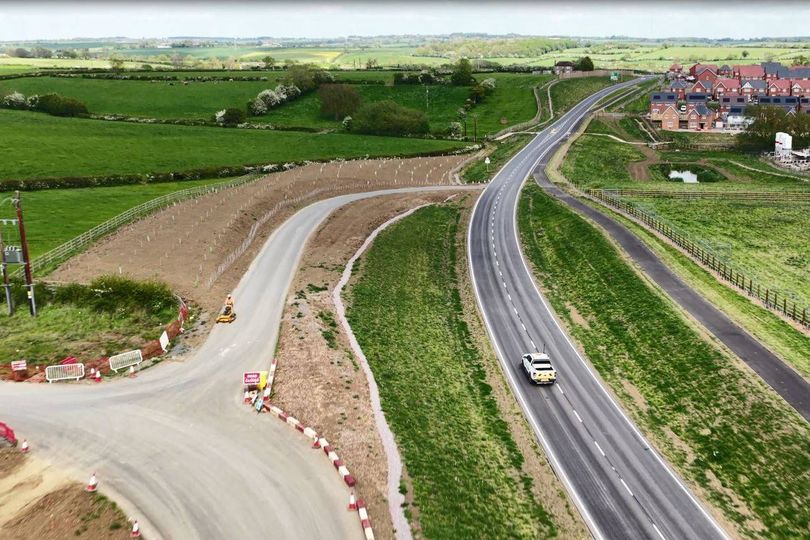 New £134m Leicestershire road that will cut congestion in town set to ...