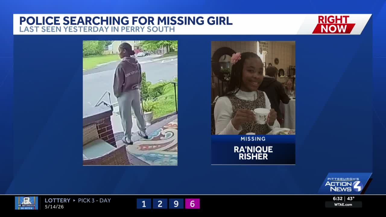 Missing 13-year-old in Pittsburgh: Ra'nique Risher