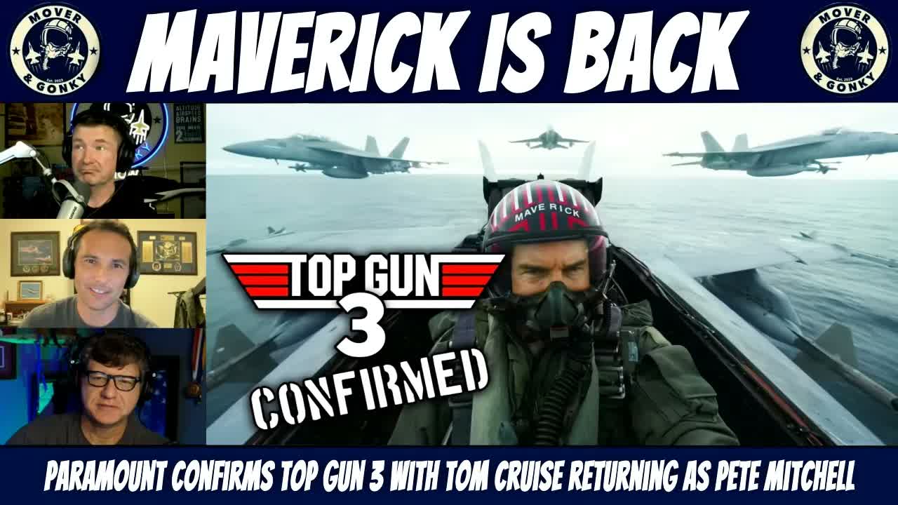 Navy fighter pilots react: Top Gun 3 confirmed!