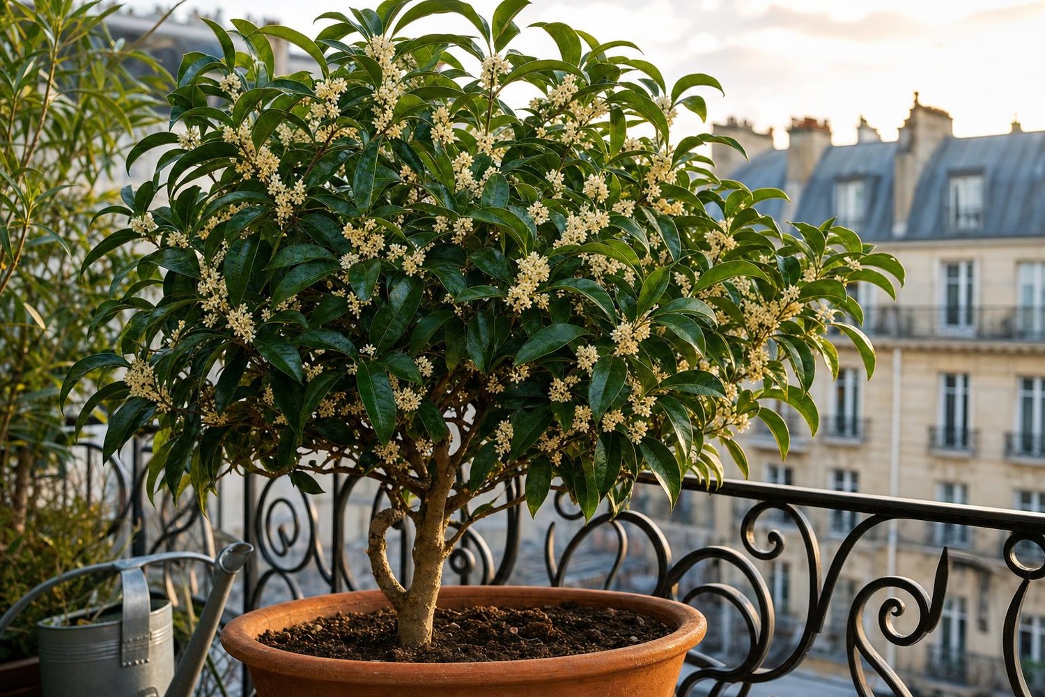 Ce Petit Arbre Qui Sent Le Jasmin En Pot Sur Balcon Parfume Jusqu Au