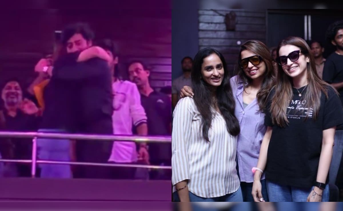 Viral video: Trisha Krishnan and RJ Balaji celebrate Karuppu release ...