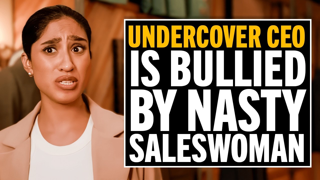 Saleswoman's shocking behavior exposed by undercover CEO