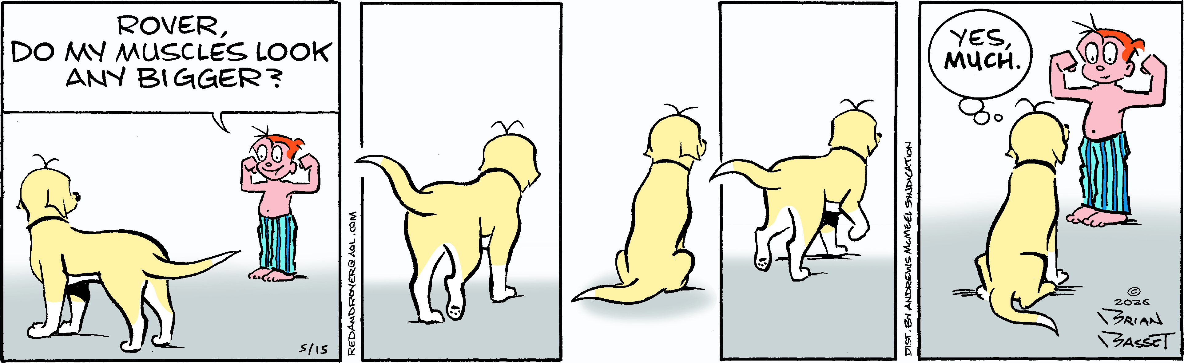 Red and Rover by Brian Basset