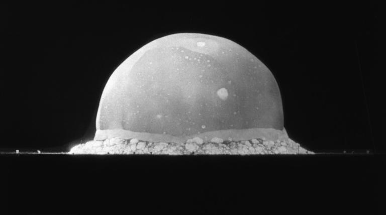 Striking new views of the first atomic bomb test