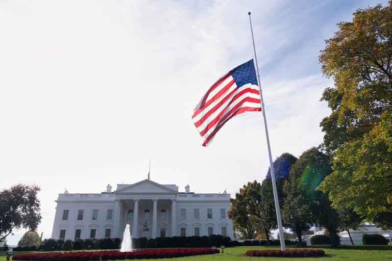 Why are US flags at half-staff? The proper way to lower yours