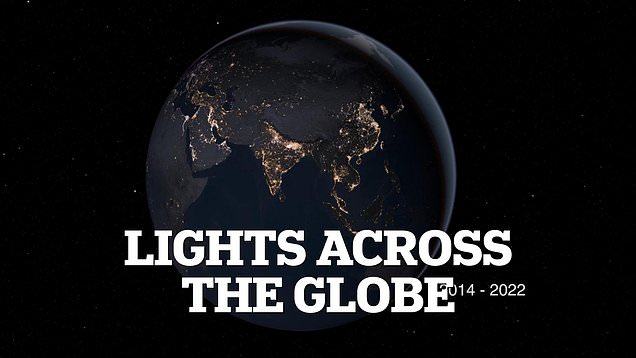 NASA maps reveal how night lights are changing across the globe