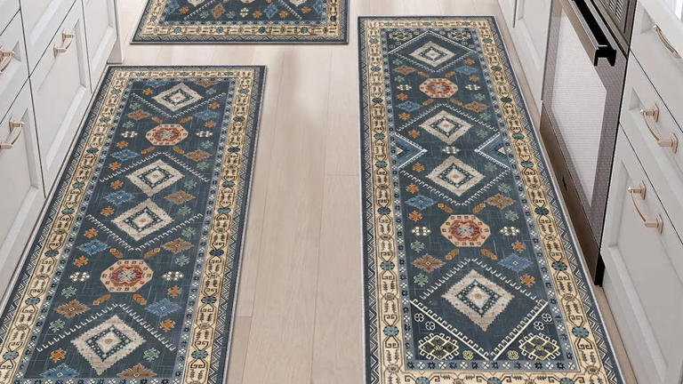 Walmart's 'cute' $24 area rug set adds farmhouse vibes to kitchens and ...