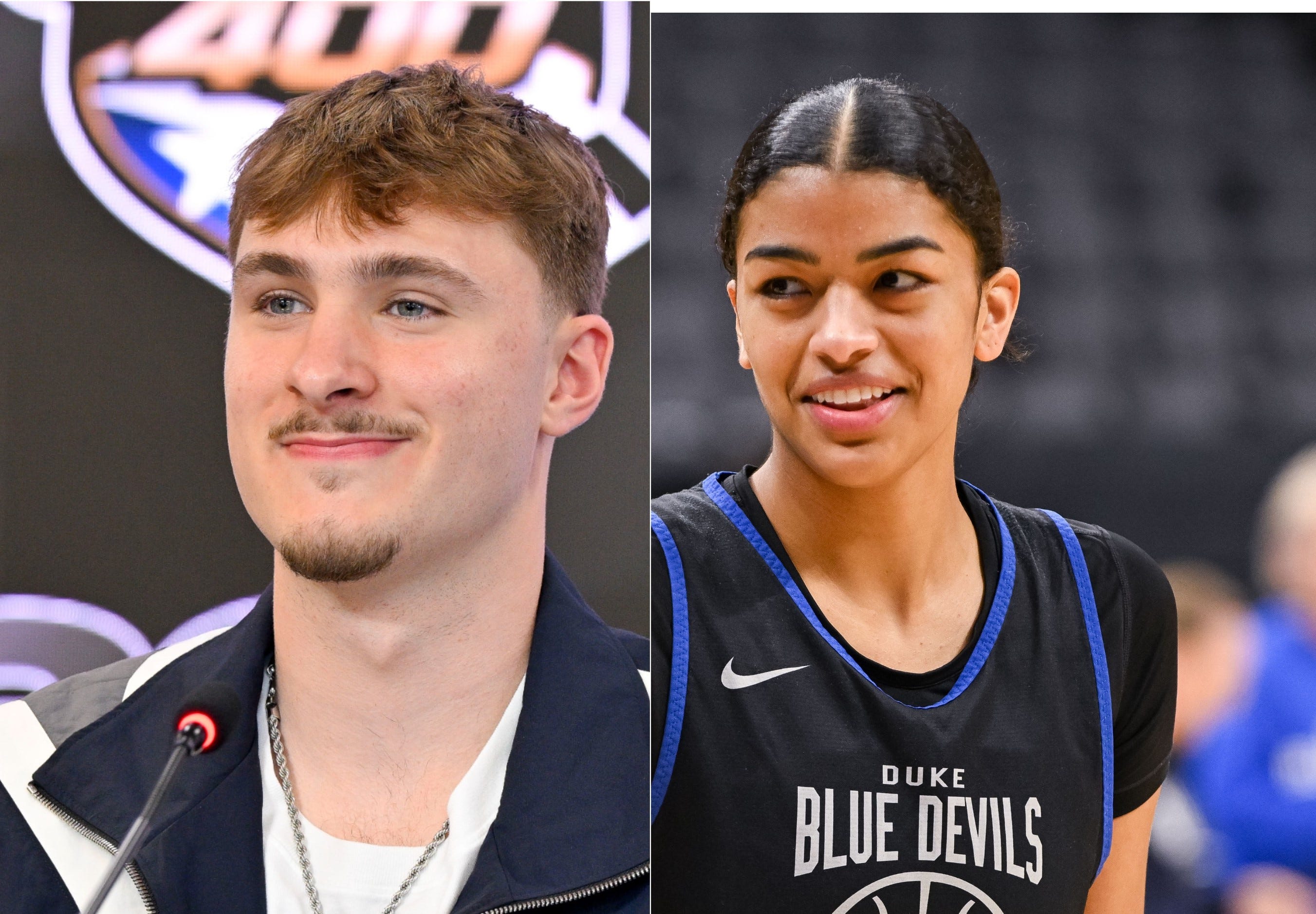Cooper Flagg And Arianna Roberson Hard Launch Relationship With A Kiss