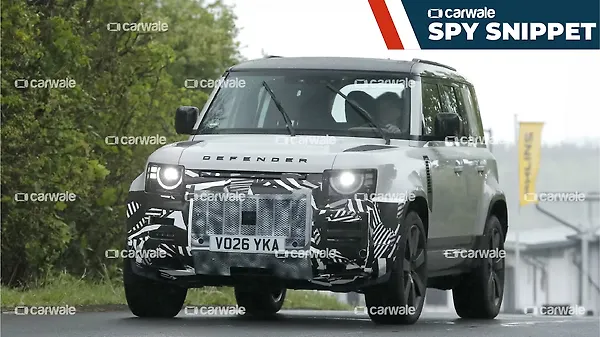 Land Rover Defender facelift caught testing: To get new captain seat ...