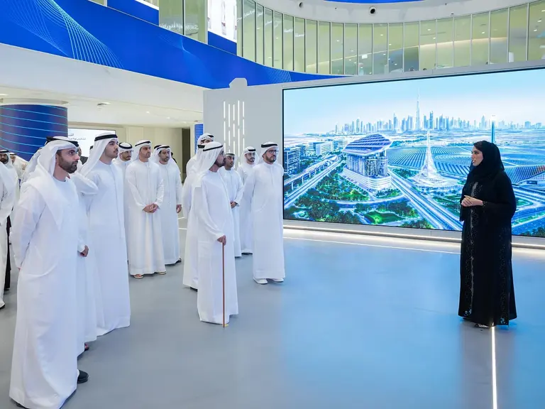 Watch: Dubai ruler inaugurates world's tallest positive-energy GOVT ...