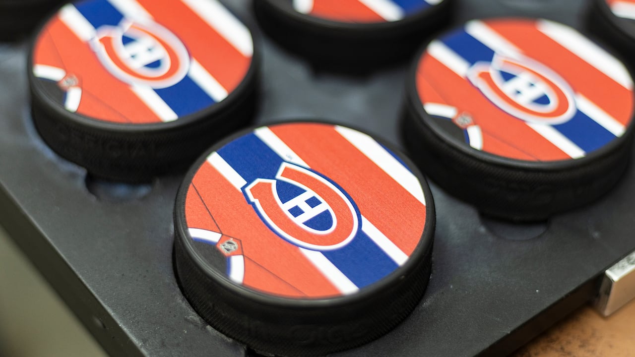 NHL pucks have a secret Canadian connection