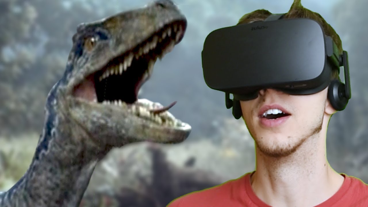 Blue is alive in Jurassic World: Blue on Oculus VR