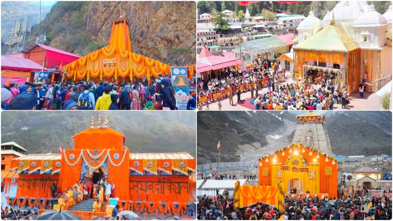 Uttarakhand: Over 12.6 lakh devotees visit Char Dham, Kedarnath leads ...