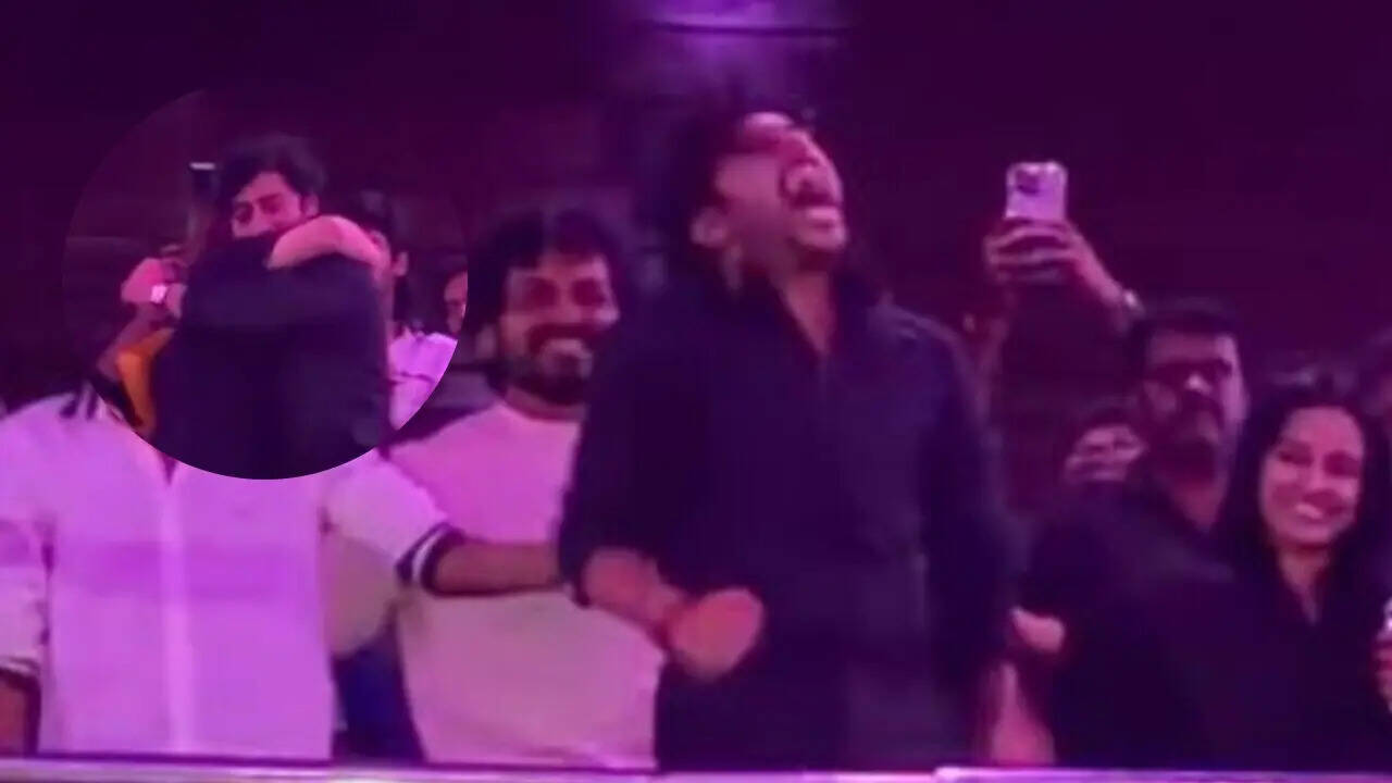 Trisha shares heartfelt moment with RJ Balaji over 'Karuppu' FDFS ...