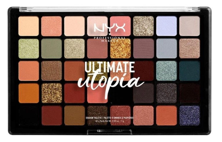 Diese NYX-Palette ist gerade überall – 40 Farben für jeden Look