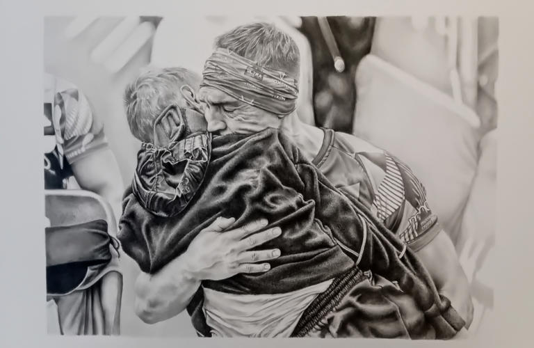 Artist turns inspiration into impact with fundraising print of Rob ...