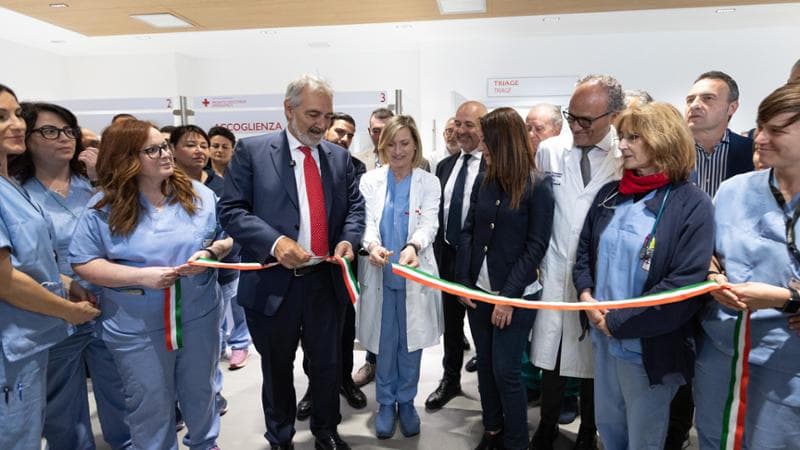 San Camillo, inaugurato il nuovo pronto soccorso: ampliati l ...