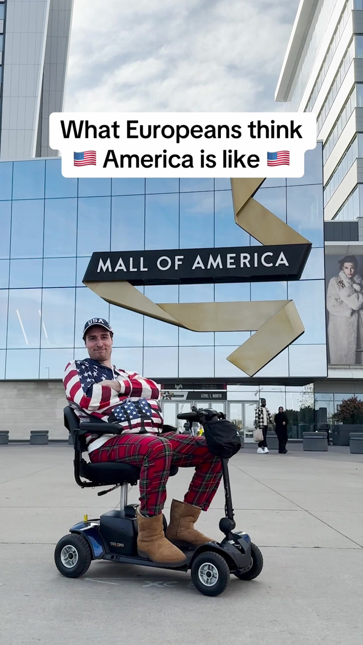 How Europeans picture an average day in the life of an American