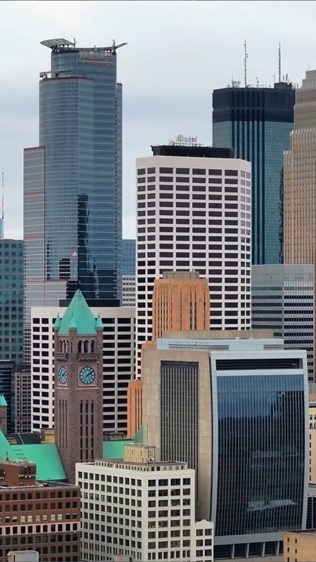 Downtown Minneapolis: A drone's eye view of urban splendor