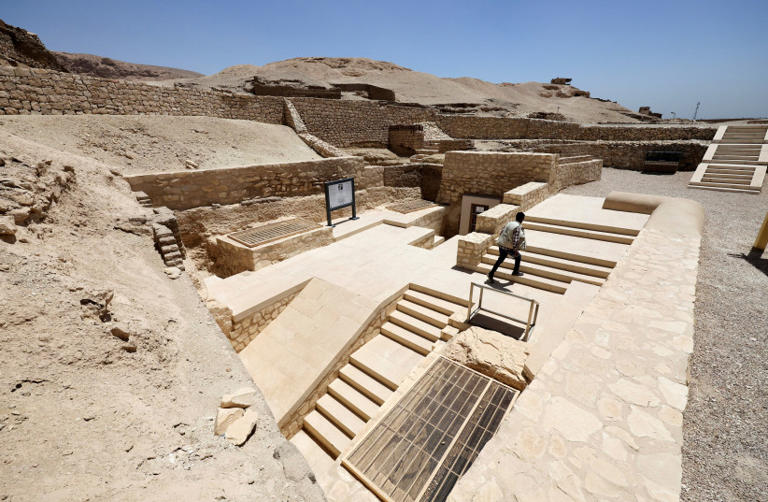 Egypt exhibits rare artifact from King Tut's tomb, two restored New ...