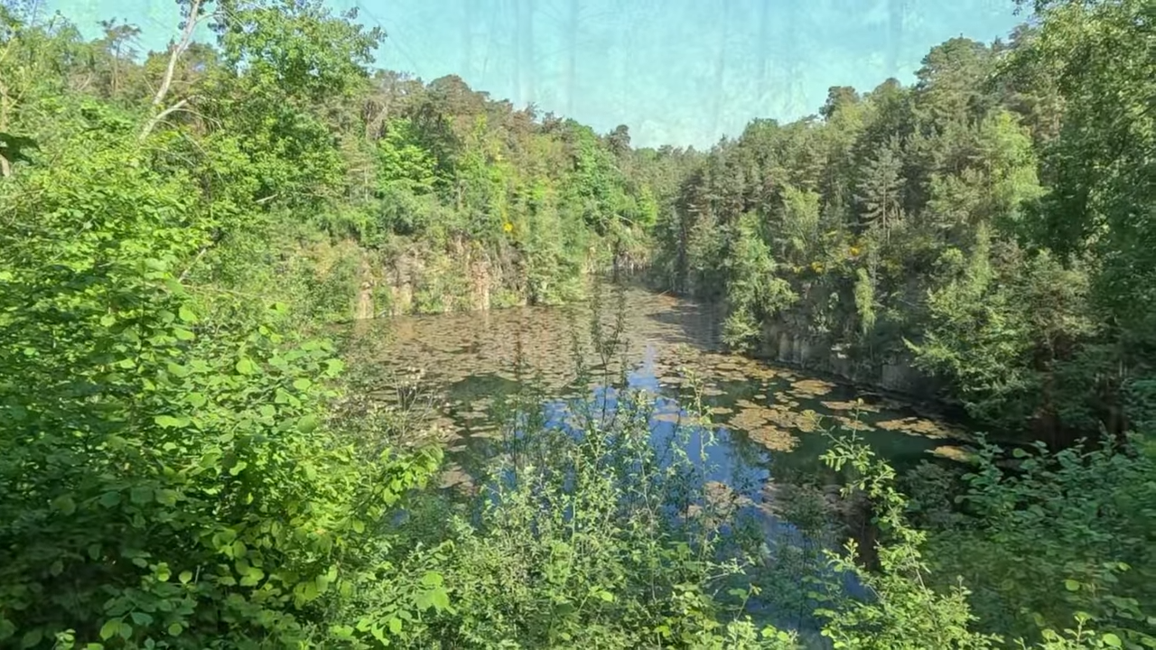 Versteckte Seen und ein Galgen bei Frankfurt - Vogelsberger See Runde ...