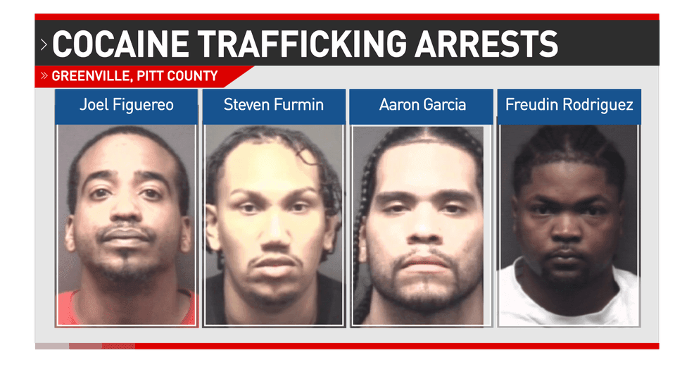 Four New York men held on $3 million bonds in Greenville cocaine ...