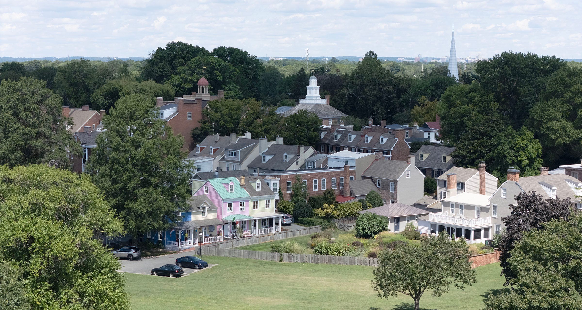 See Old New Castle, where you can feel colonial history radiate
