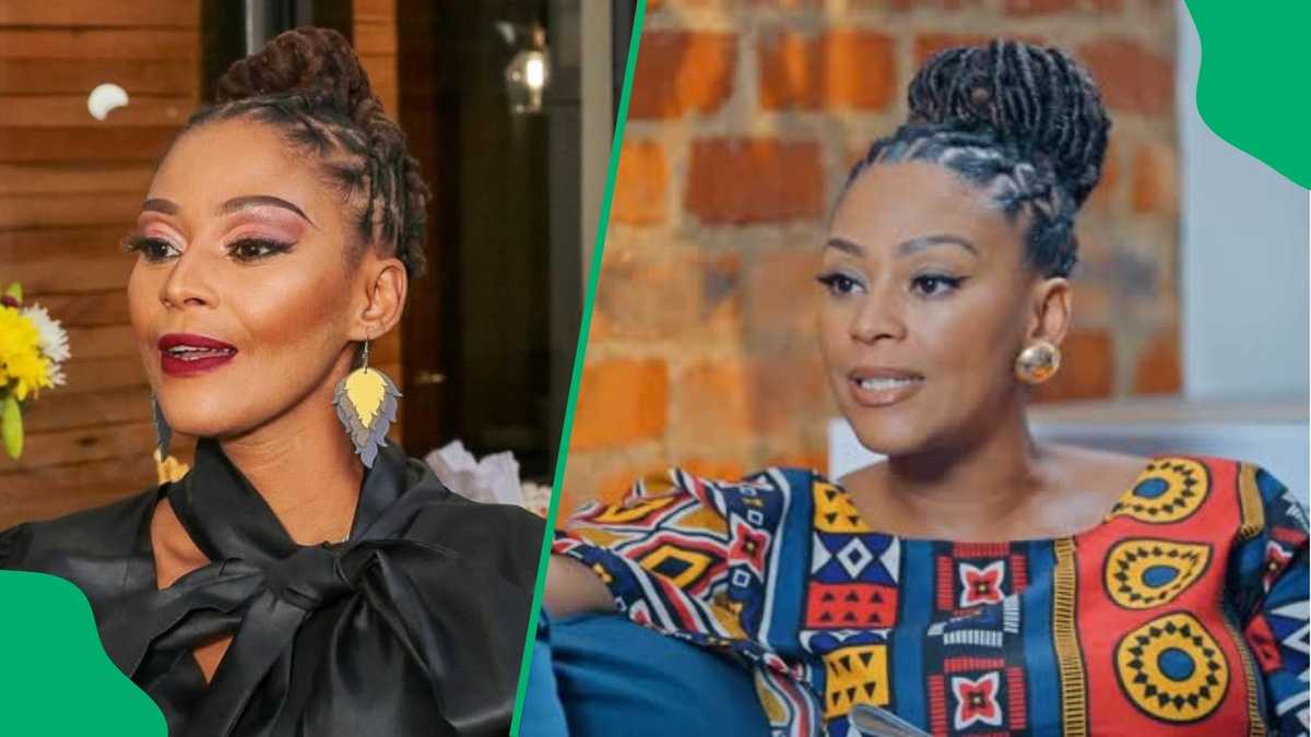 Letoya Makhene introduces newborn baby to fans in adorable family clip