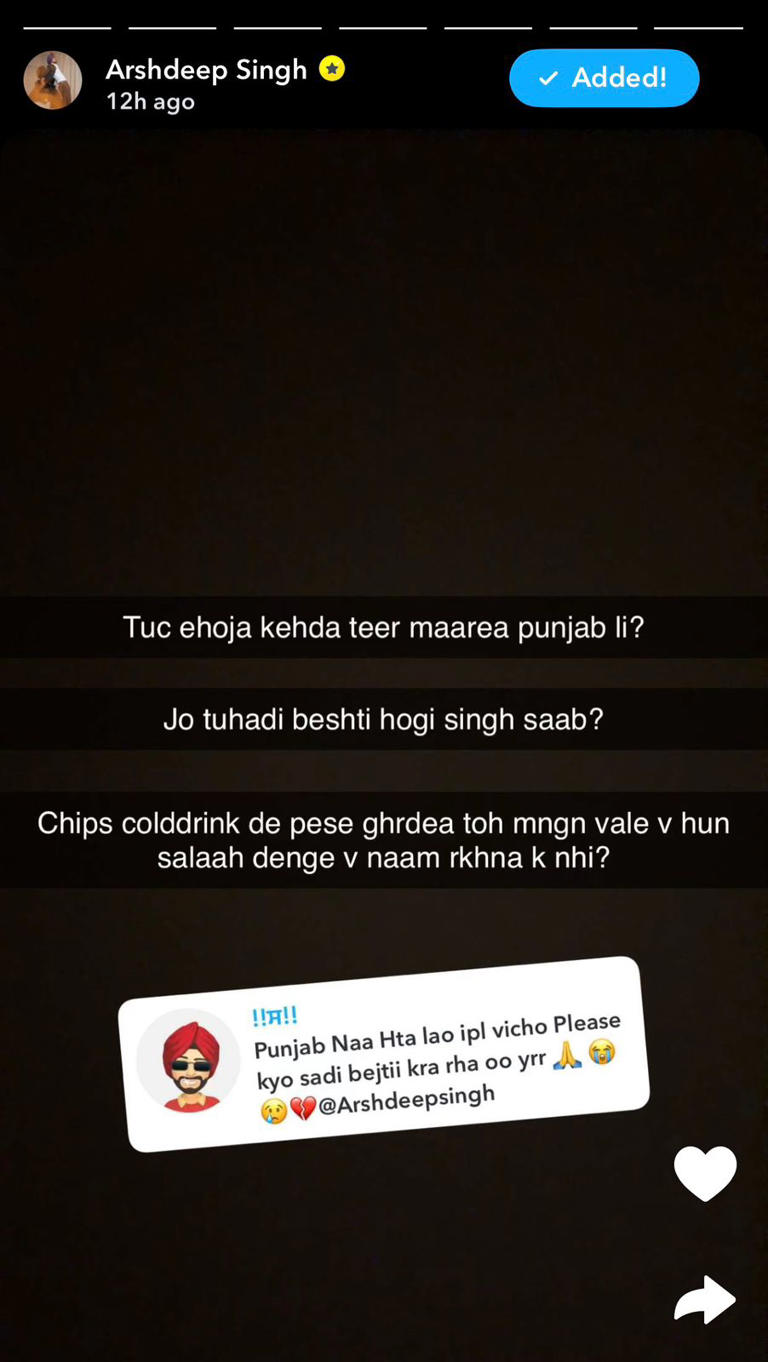People who ask money for chips from family: Arshdeep Singh's fiery ...