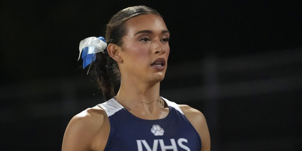 Trans athlete AB Hernandez shares first-place podium after new rules ...
