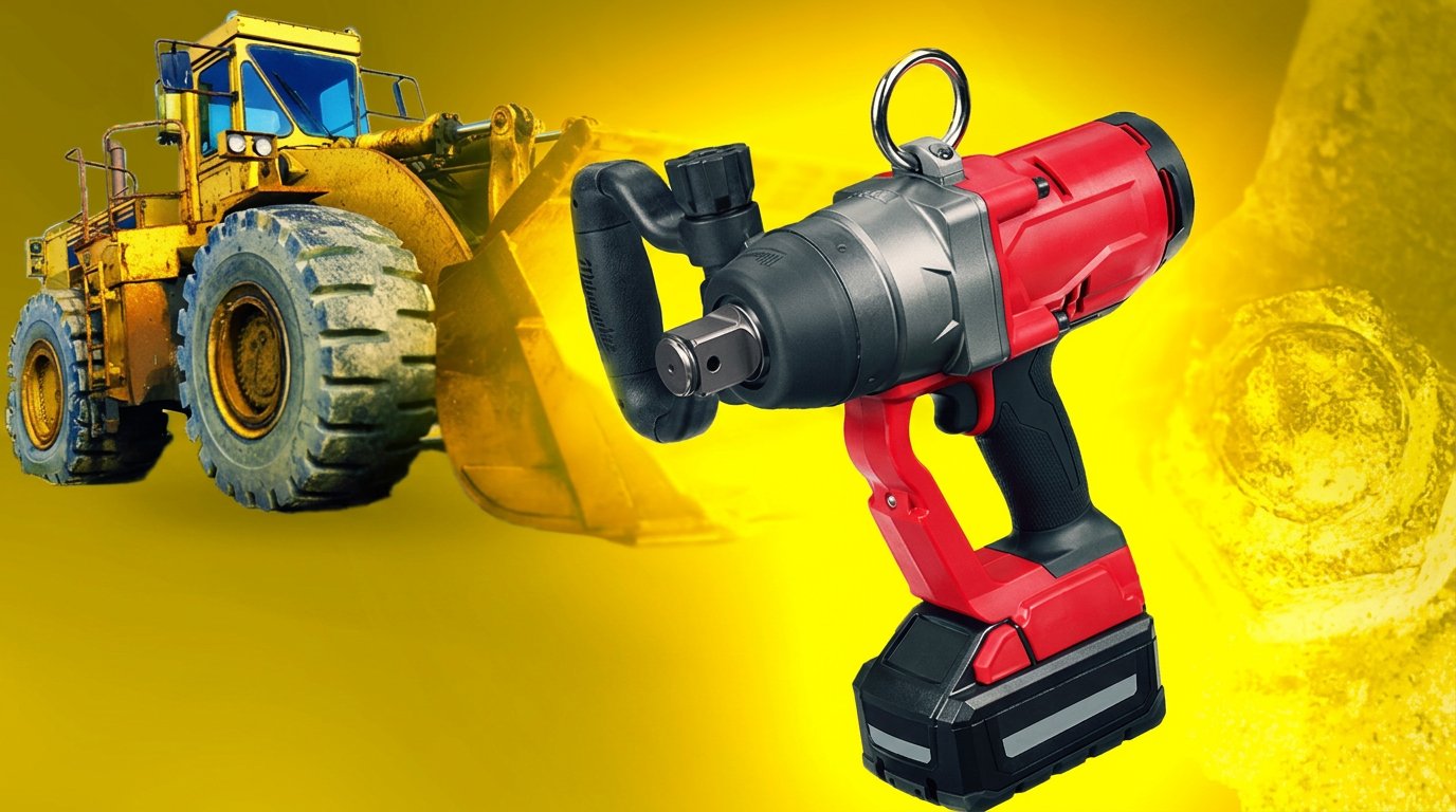 Testing a 1-inch impact wrench