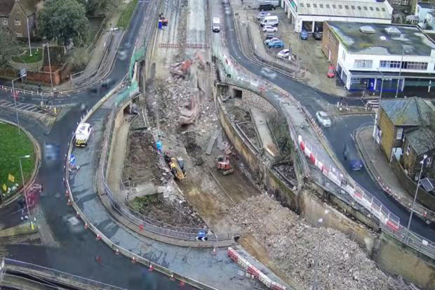 Trial diversion route in place for major Southend road as works continue