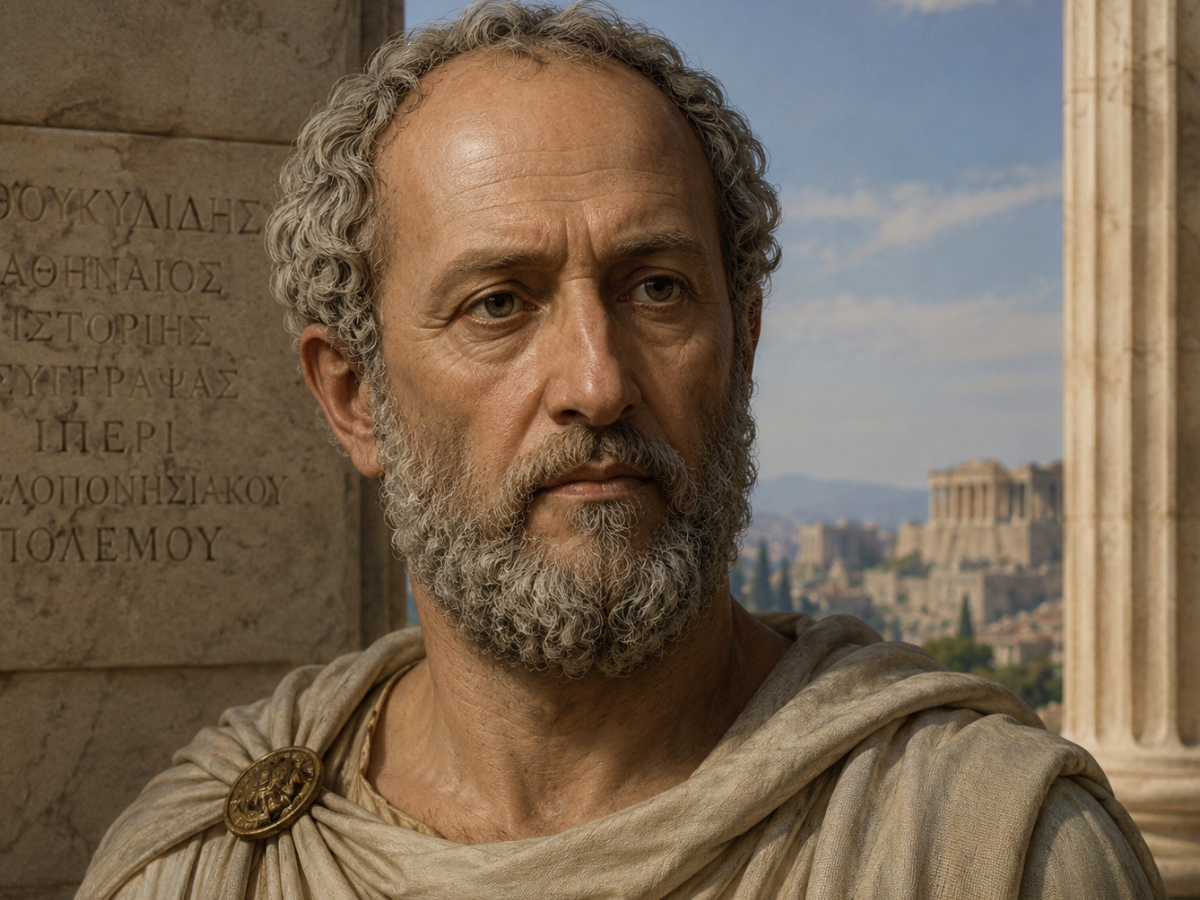 Quote of the day by Thucydides: 'Self-control is the chief element in ...